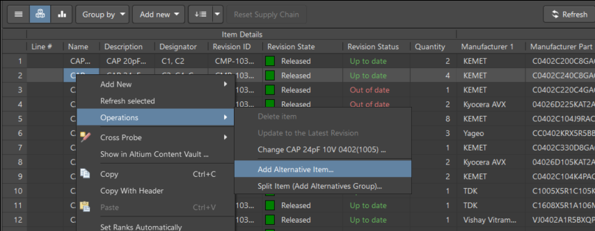My Favorite Tools for BOM Review | Altium 365